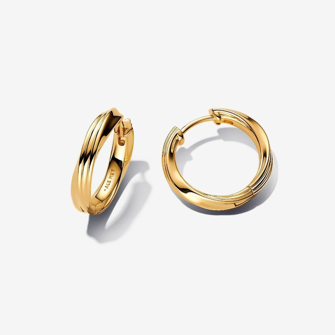 Pandora Goud en Zilver Oorringen 263880C00